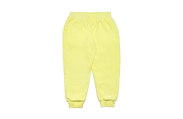 Kids Hand Dyed Joggers in Yellow - Worthy Threads